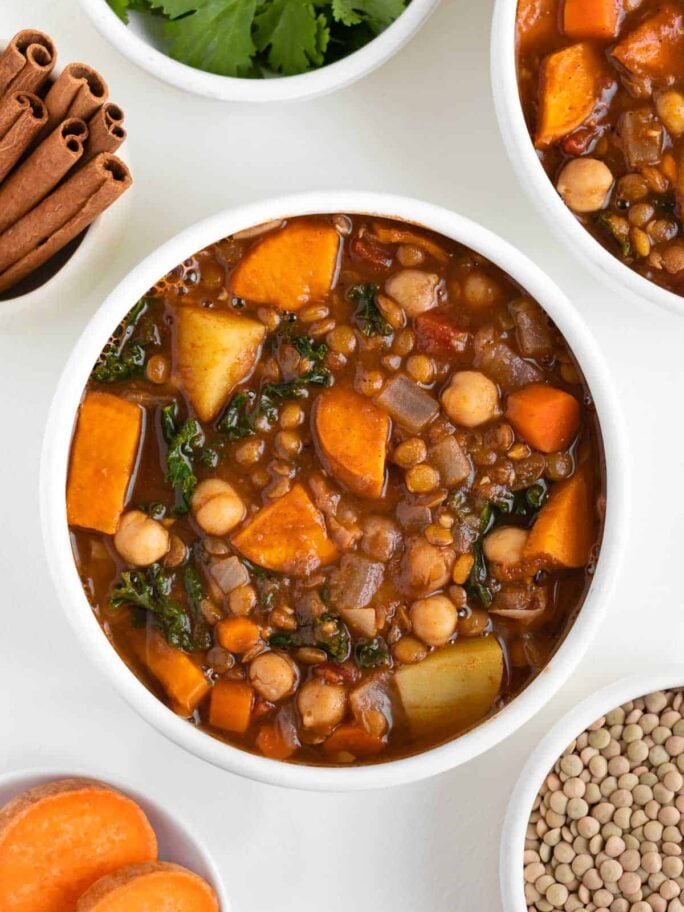 Vegan Moroccan Stew - Purely Kaylie